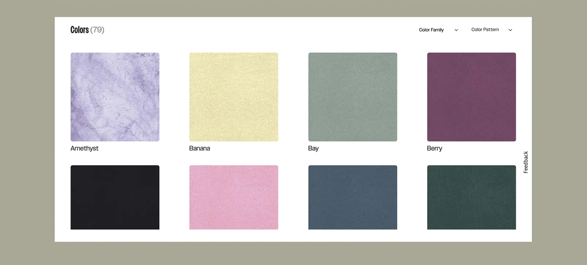 Comfortable Colors color chart guide for Your DTF Clothes Printing ...